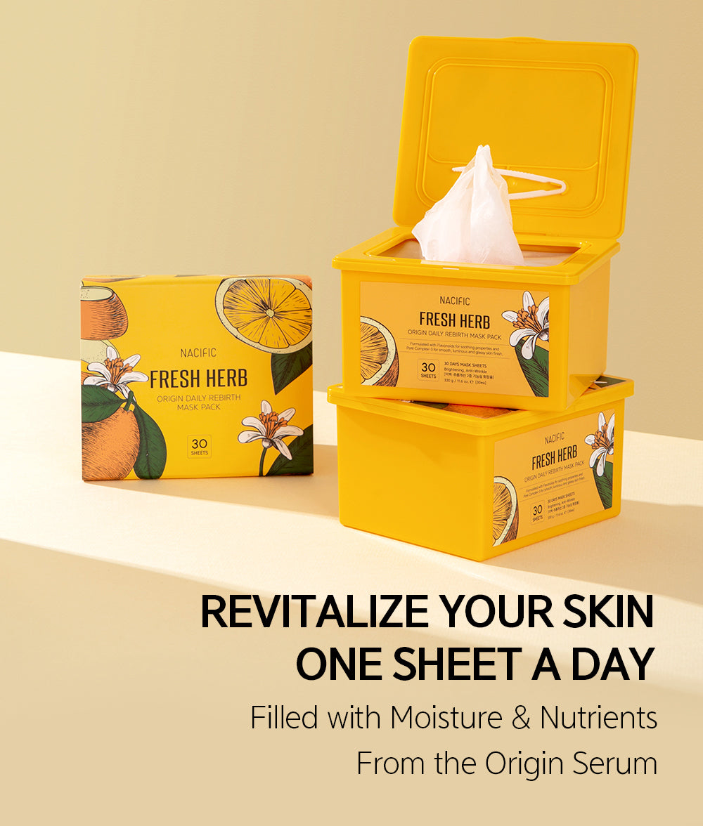 Fresh Herb Origin Daily Mask Pack - 30 Sheets – NACIFIC AUSTRALIA | The ...